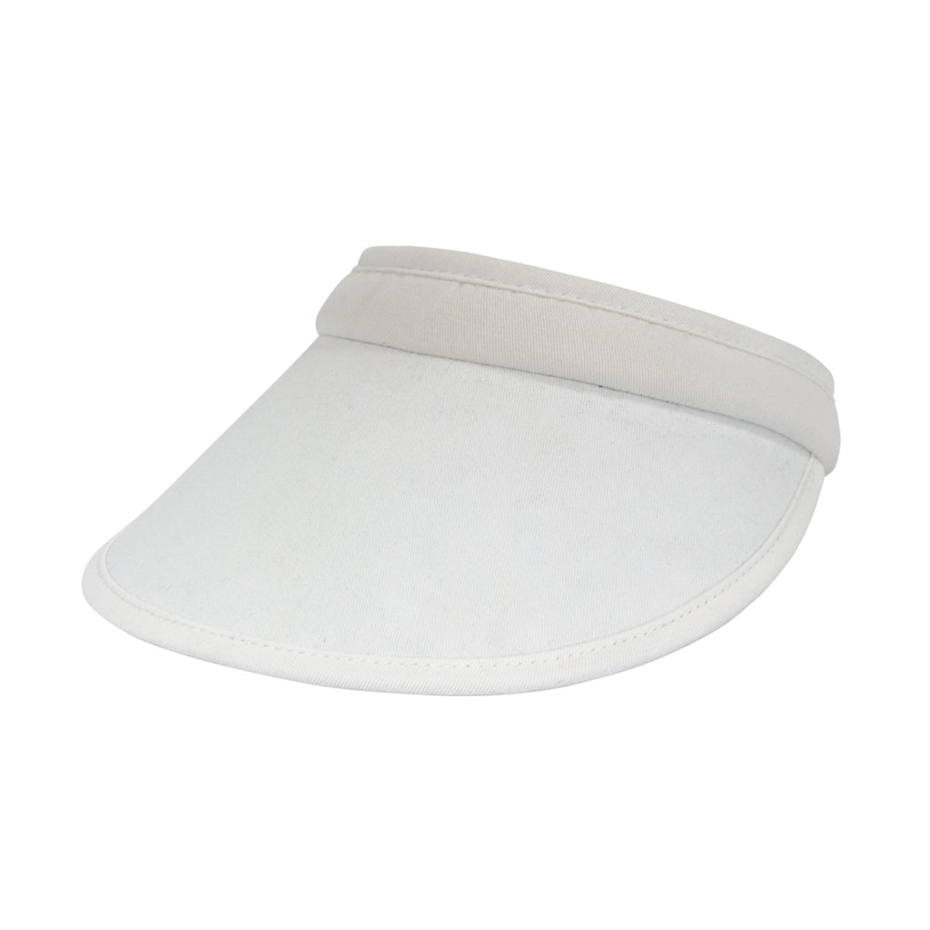 Women's White Vella Golf Visor - Gogie Girl | Fairway Fittings
